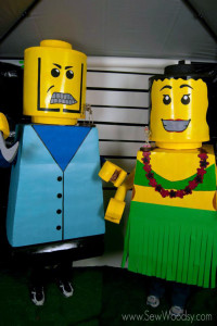 COUPLES: DIY Lego people costumes