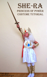 KIDS: Homemade She-Ra Costume